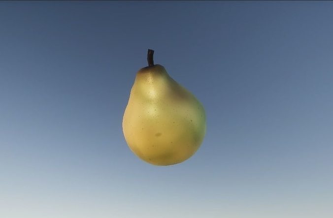 Pear fruit Hyper real free 3D model | CGTrader