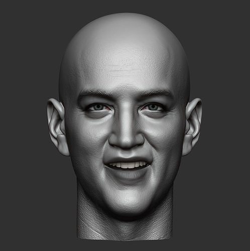 Elvis Presley Sixth scale bald head 3D printable model 3D model 3D ...