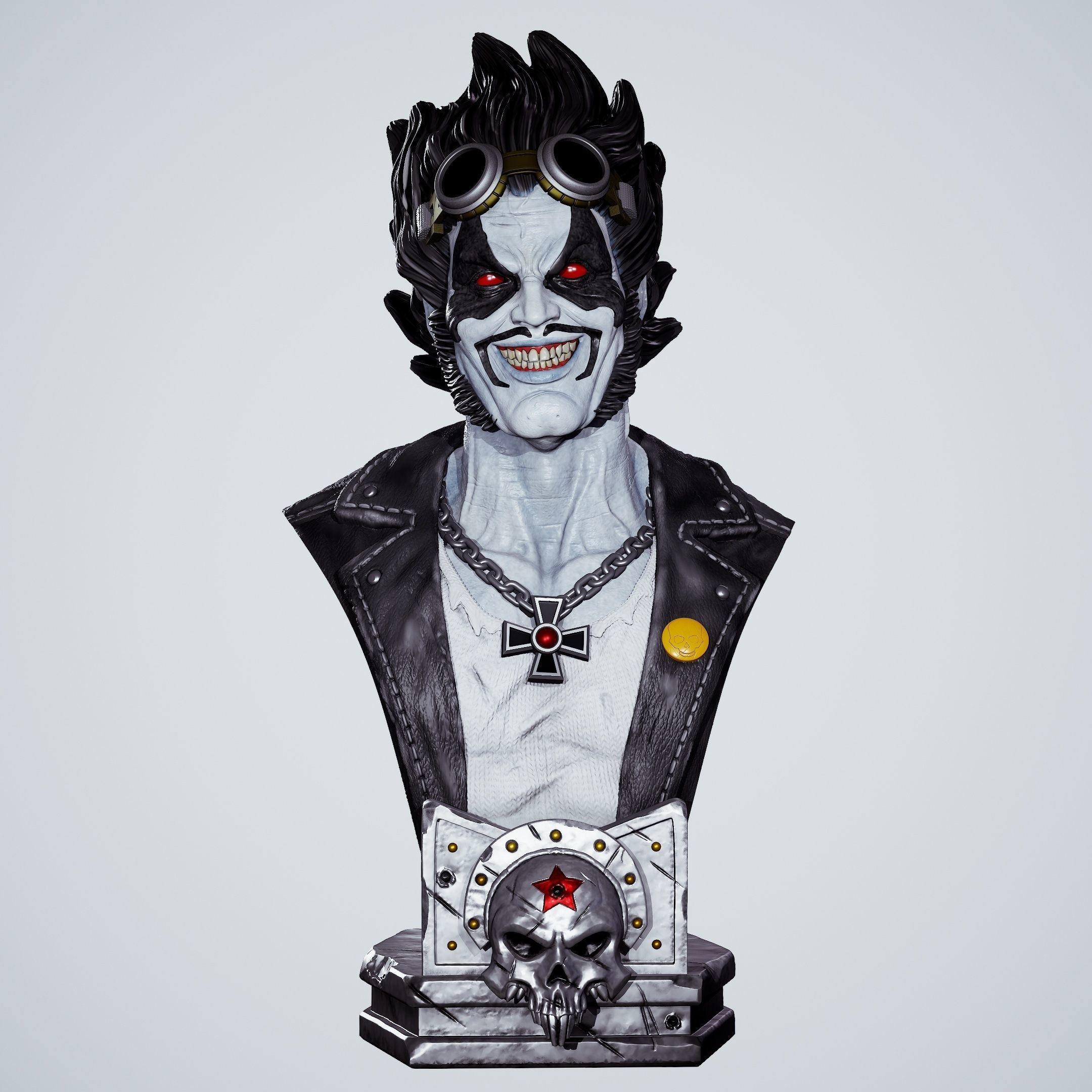 LOBO DC COMICS 3D model 3D printable | CGTrader
