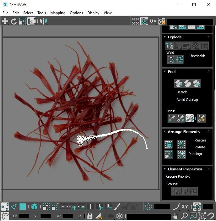Saffron 3D model | CGTrader