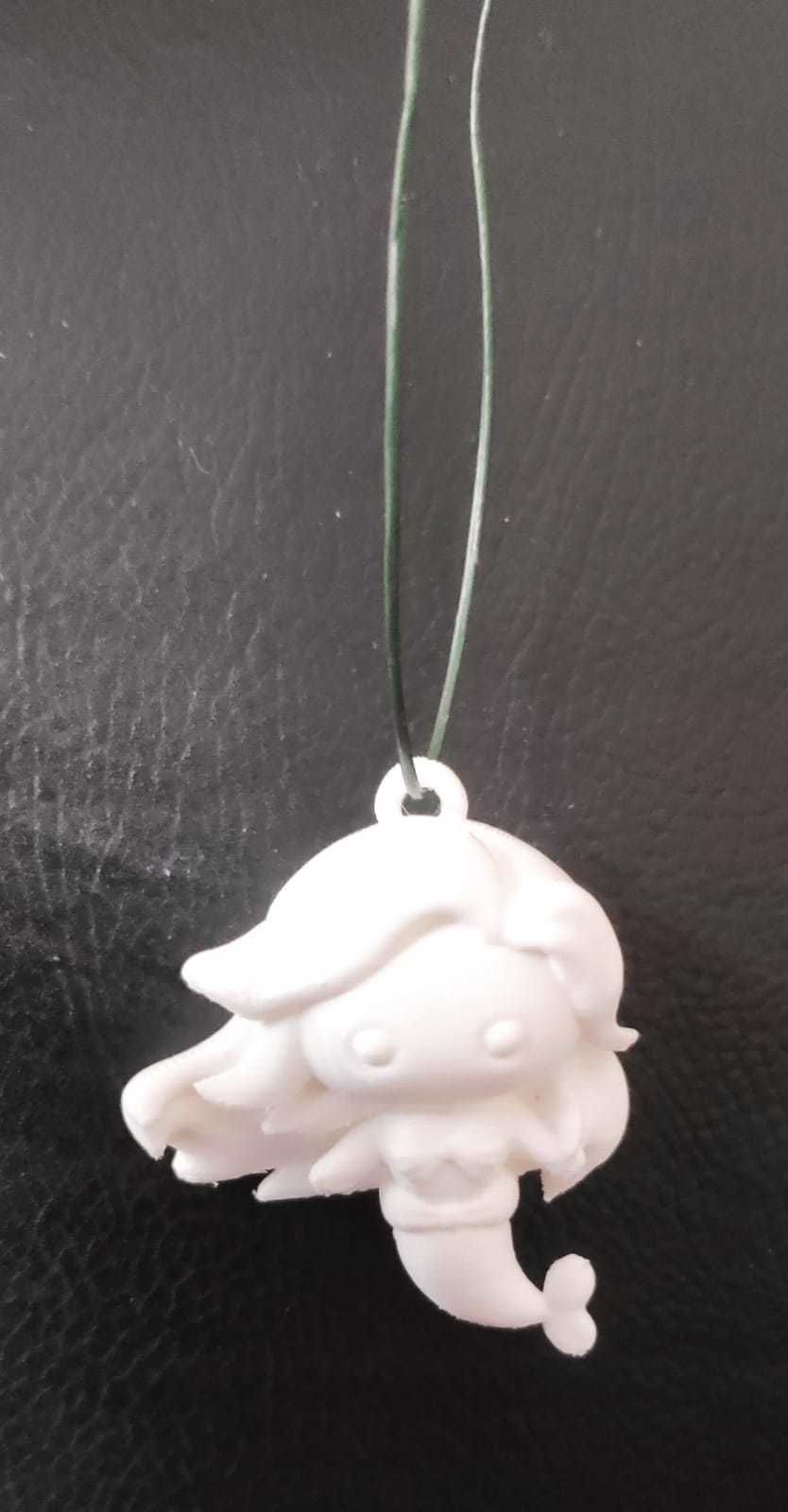 Little Mermaid 3D model 3D printable | CGTrader