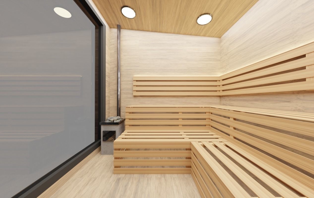 Small modular sauna bathouse 3D model 3D model | CGTrader