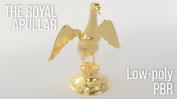 3D model The Royal Ampulla VR / AR / low-poly | CGTrader