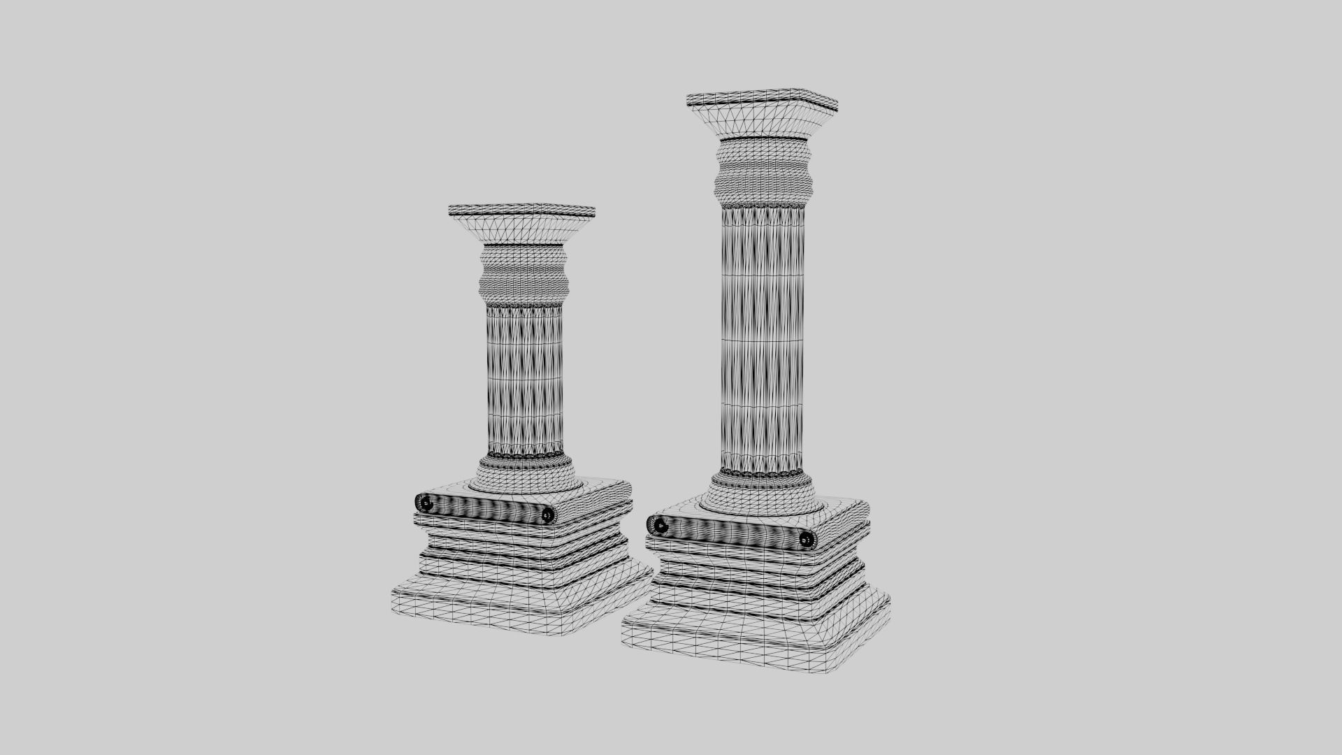 Decorative Column 3D Model free 3D model | CGTrader