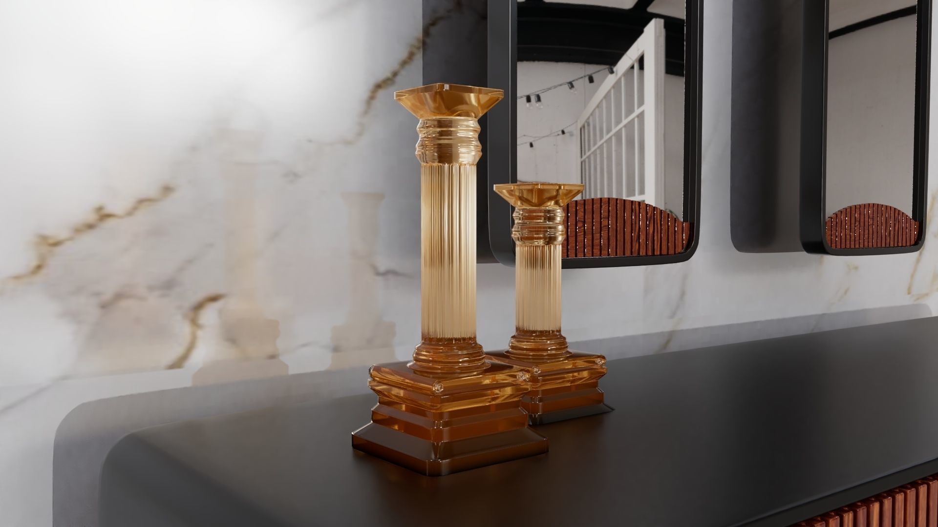 Decorative Column 3D Model free 3D model | CGTrader