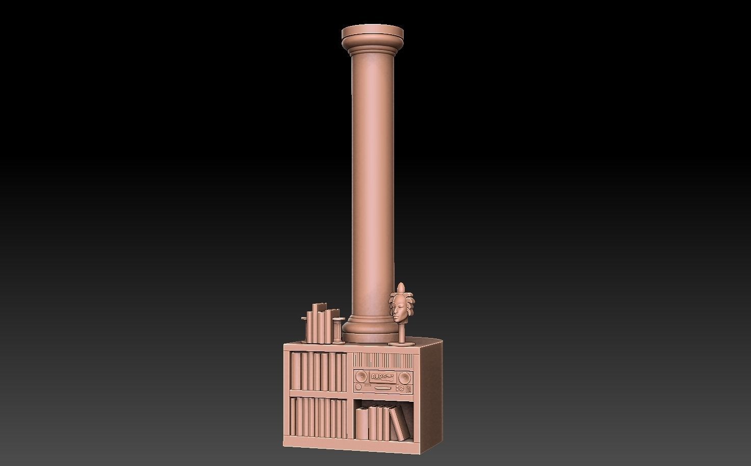 Sit Com Set 3D model 3D printable | CGTrader