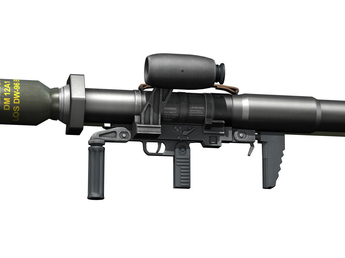 Anti-tank rocket launcher Panzerfaust 3 3D model | CGTrader