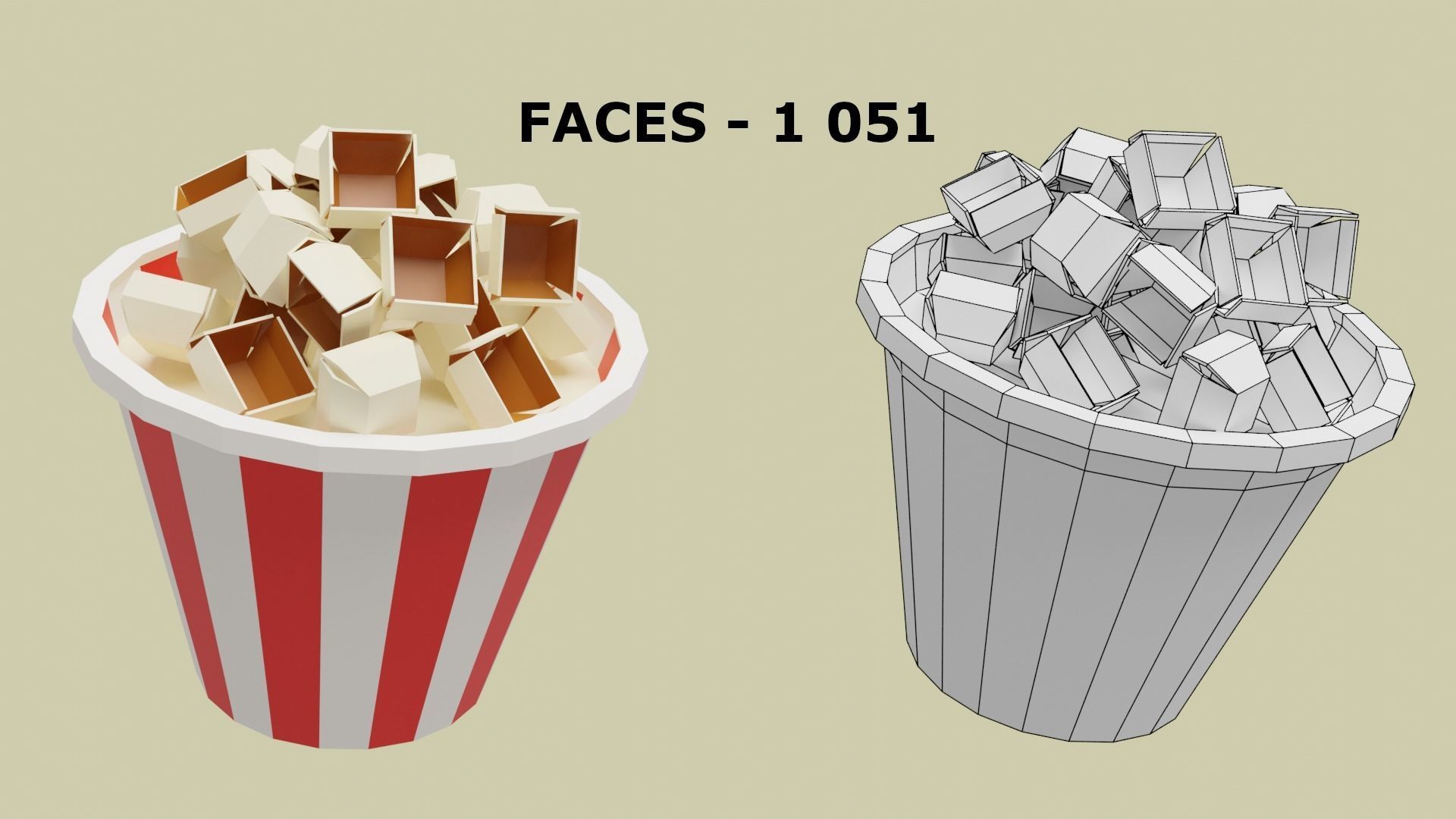 3D model Ice Cream Low-poly Food Pack VR / AR / low-poly | CGTrader