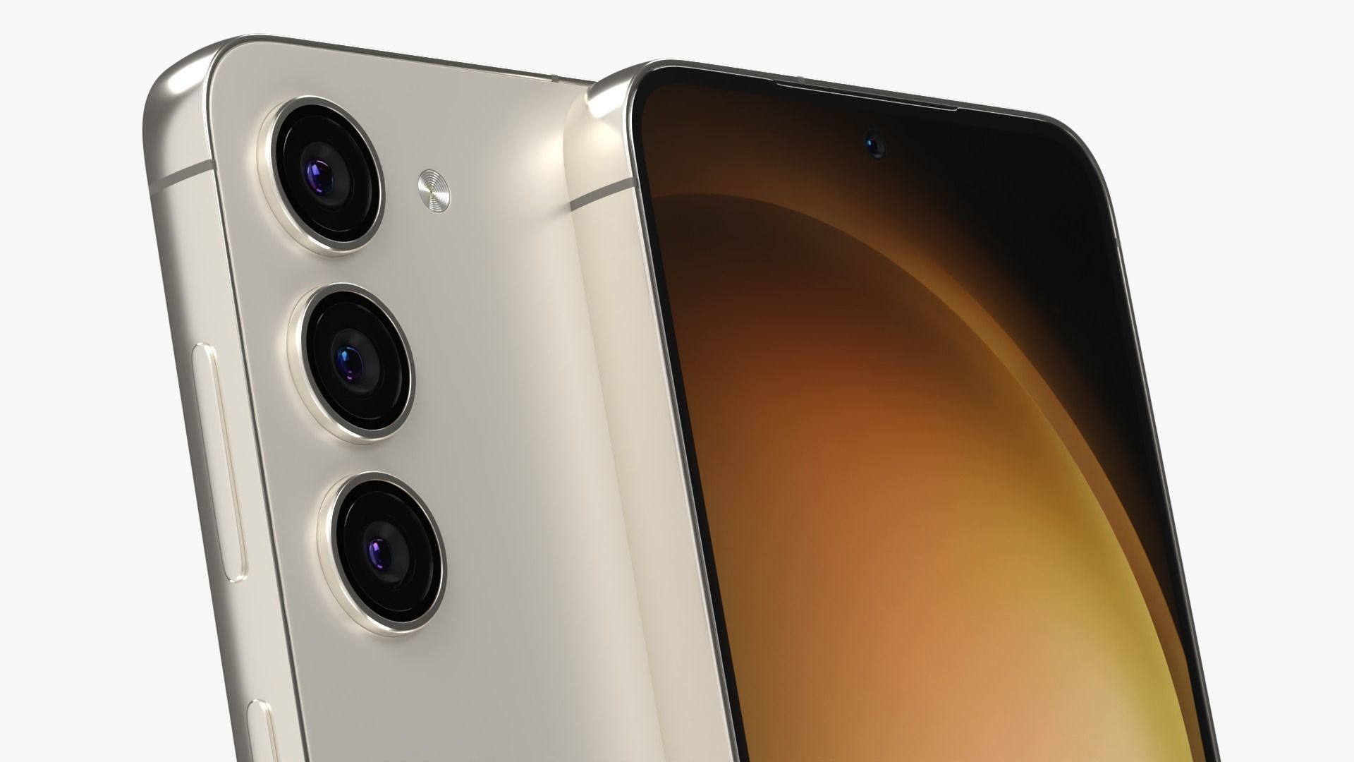 3D model Samsung Galaxy S23 Cream VR / AR / low-poly | CGTrader