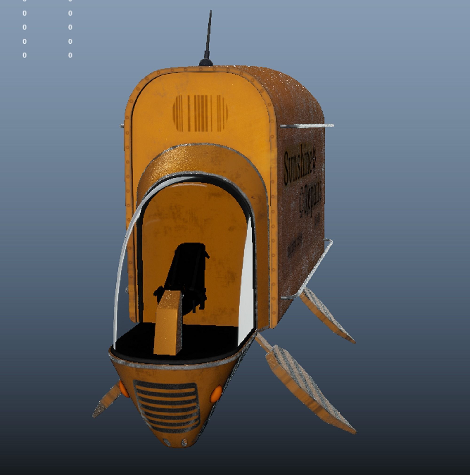 Efficient Logistics Warrior - The Container Truck 3D model | CGTrader