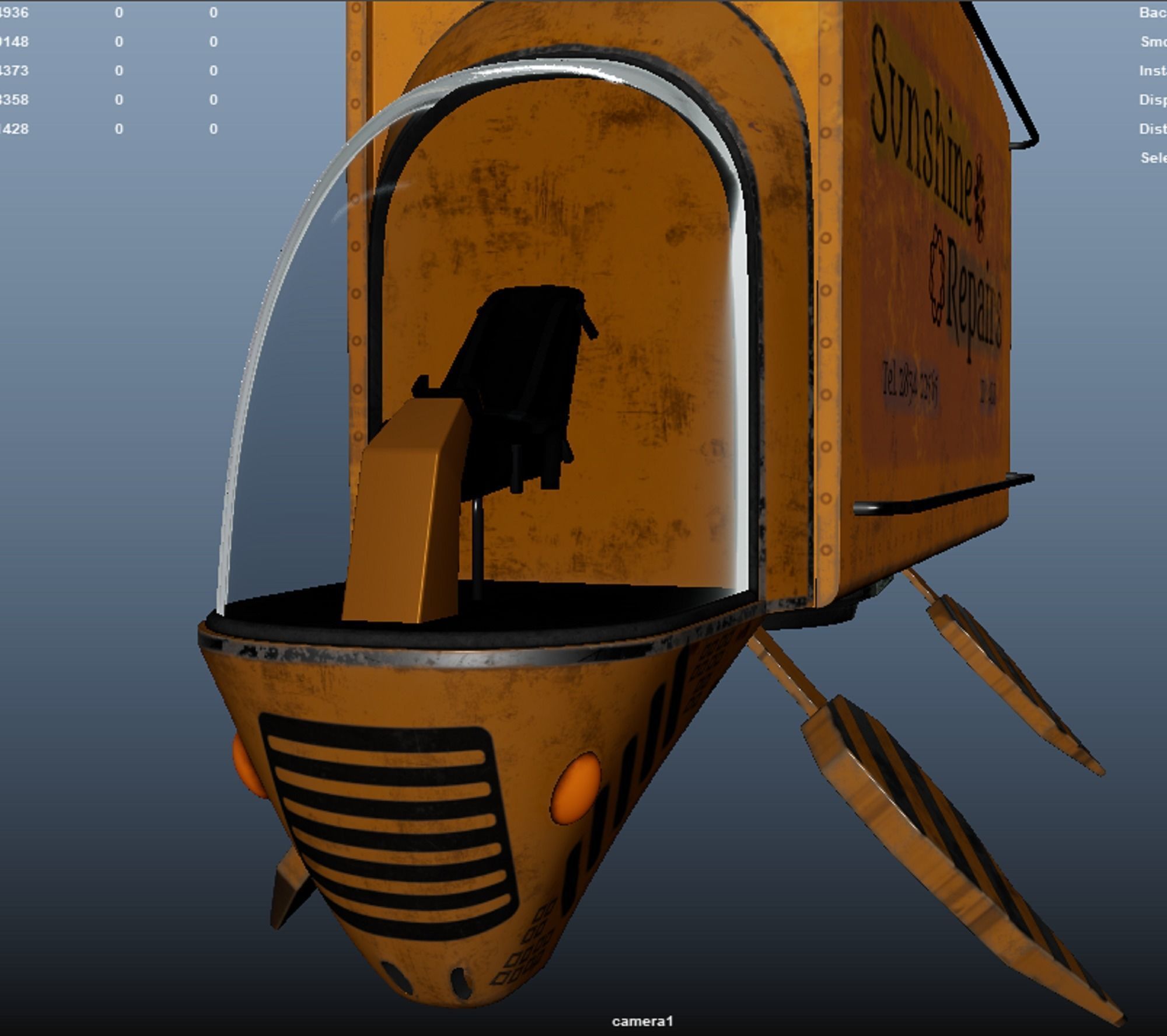 Efficient Logistics Warrior - The Container Truck 3D model | CGTrader