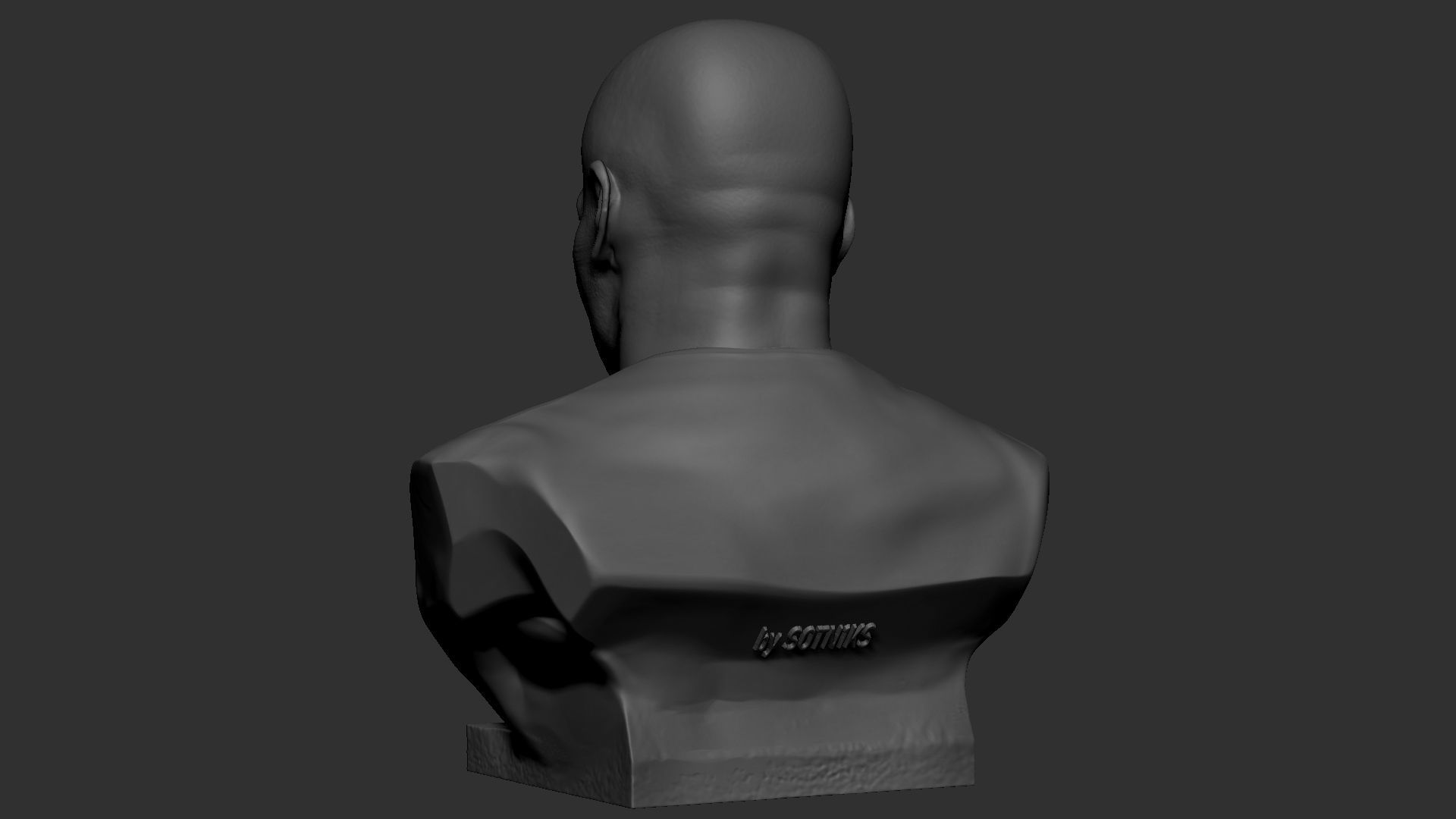 Mike Tyson 3D model 3D printable | CGTrader