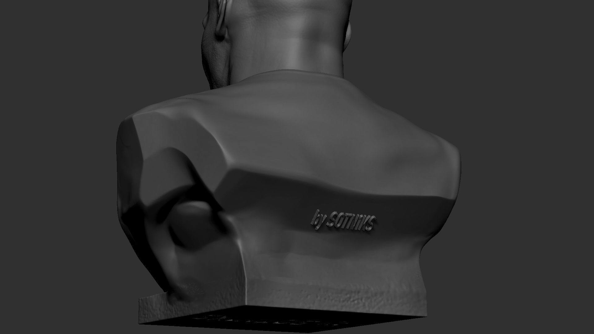 Mike Tyson 3D model 3D printable | CGTrader