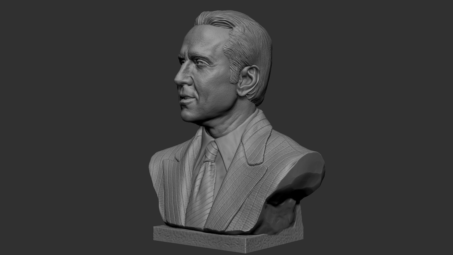 Nicolas Cage 3D model 3D printable | CGTrader