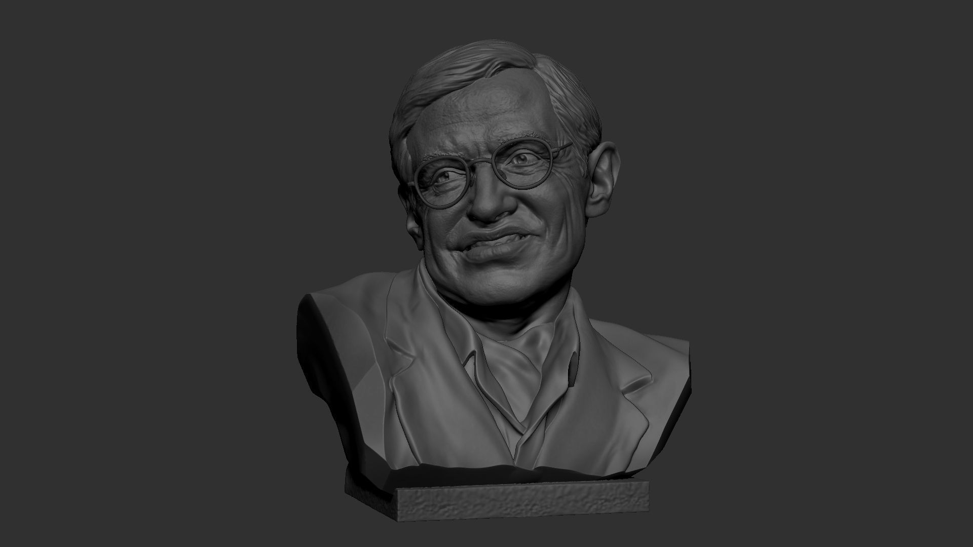 Stephen Hawking 3D model 3D printable | CGTrader