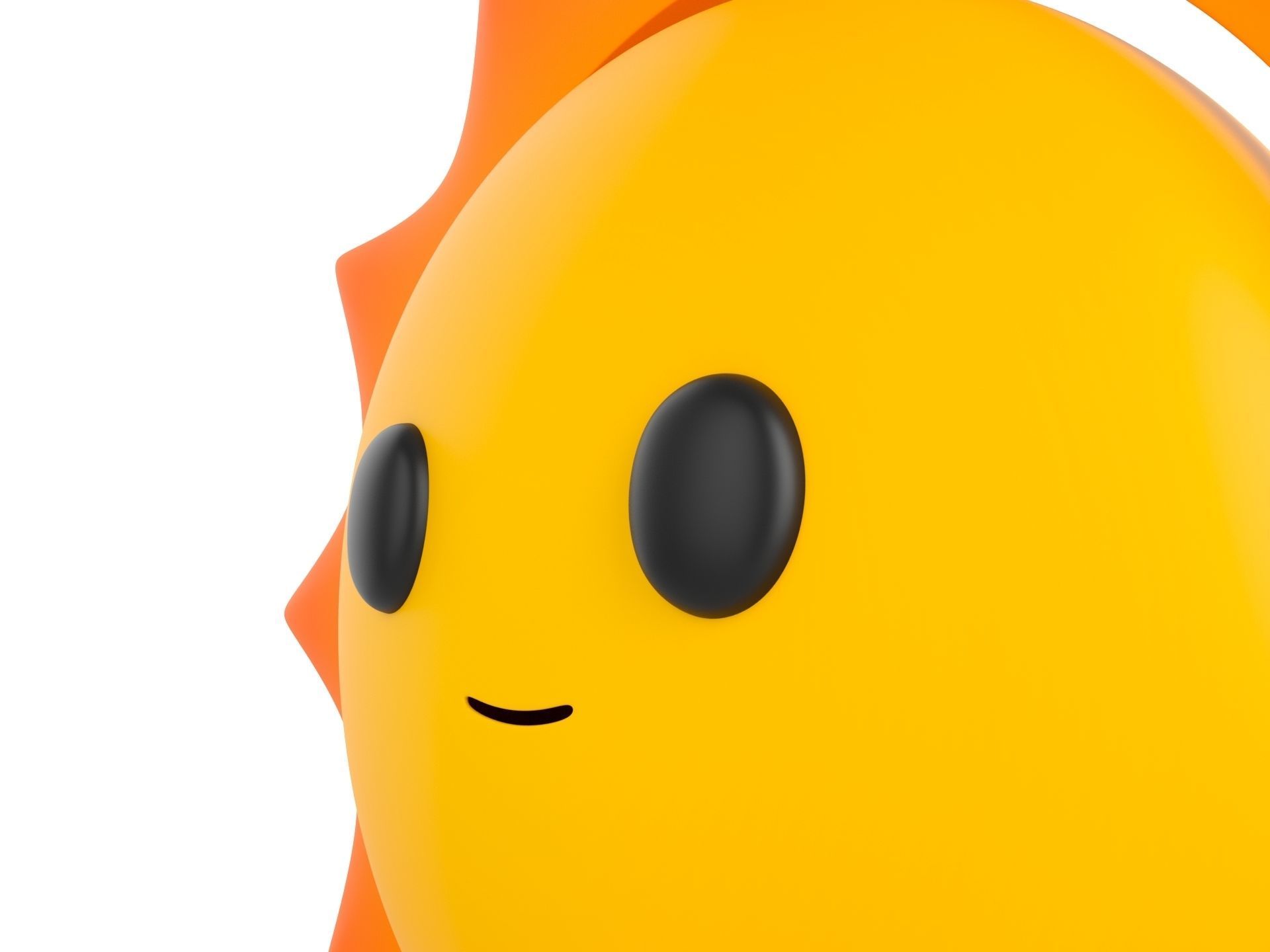 Character223 Sun 3D model | CGTrader