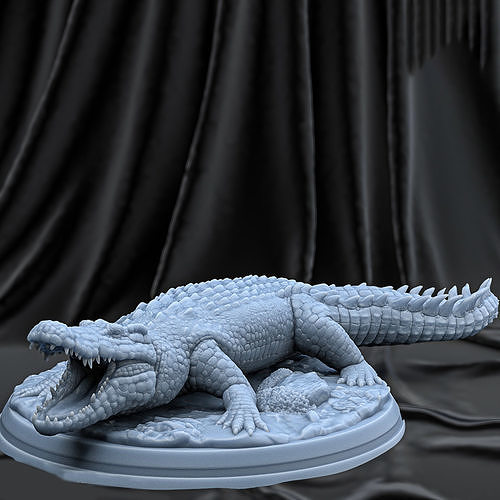 CROCODILE 3D model 3D printable | CGTrader