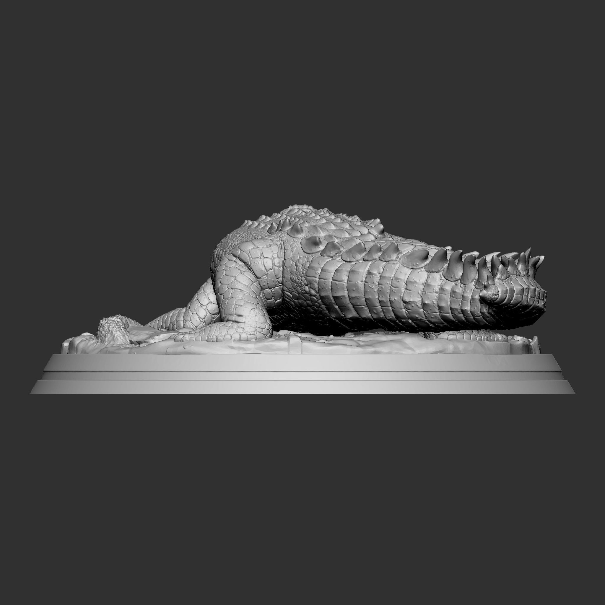 CROCODILE 3D model 3D printable | CGTrader