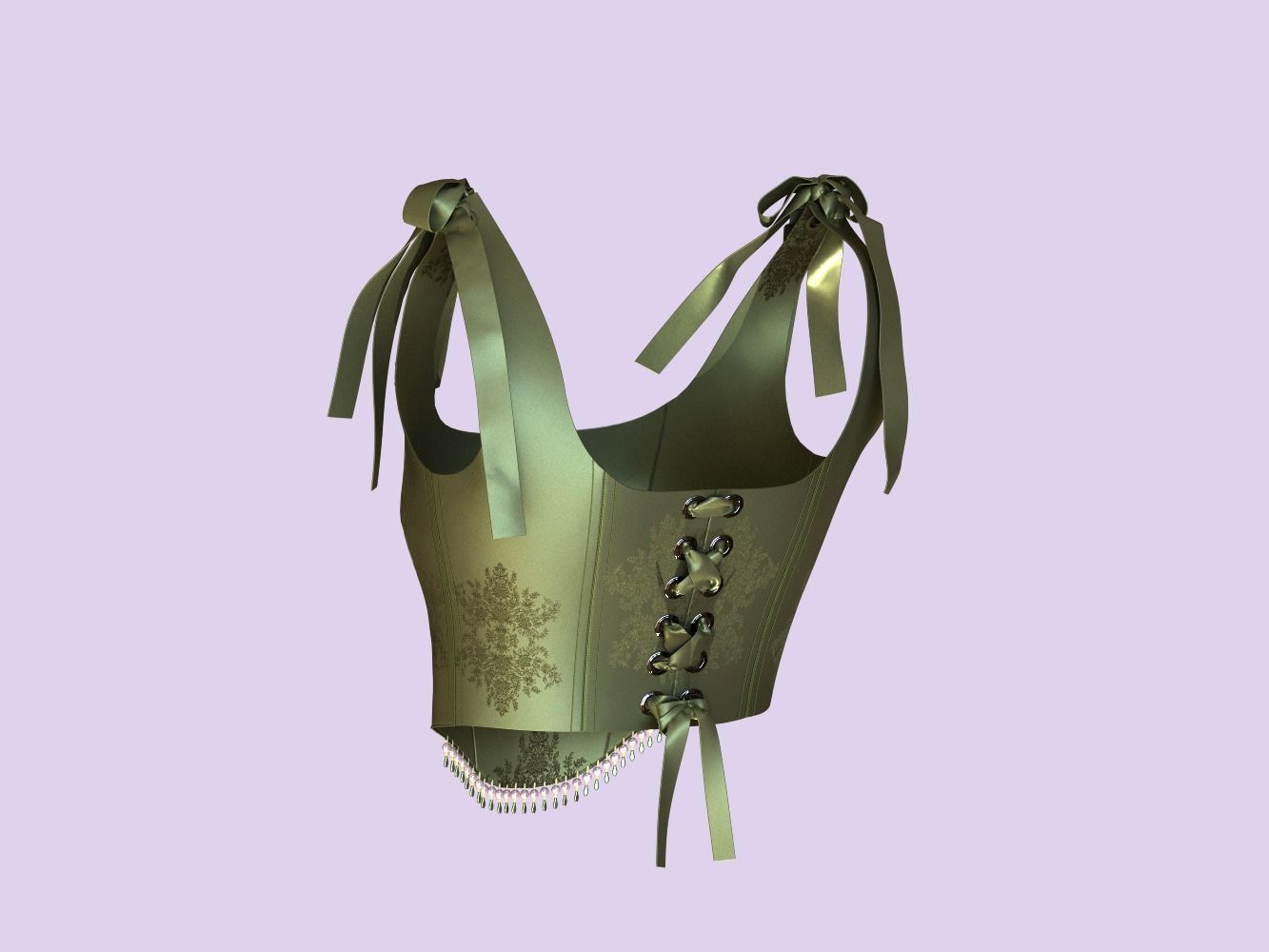 fancy top 3D model | CGTrader