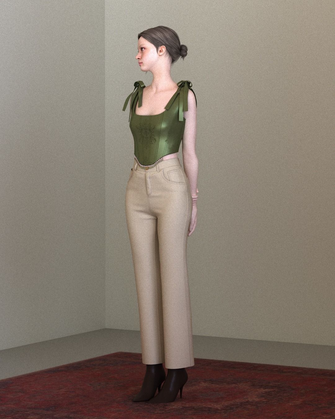 fancy top 3D model | CGTrader