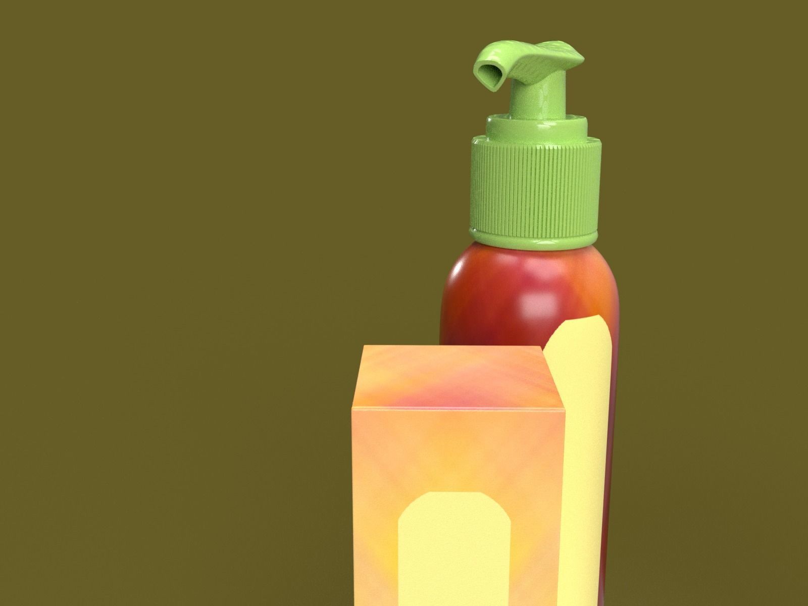 Cosmetics Packaging Design - STL - DAE Collada - OBJ - BLEND 3D model ...