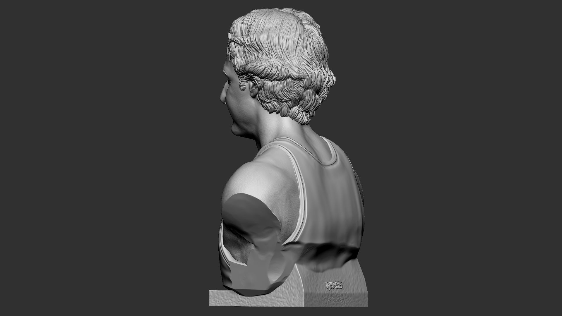 Larry Bird 3D model 3D printable | CGTrader