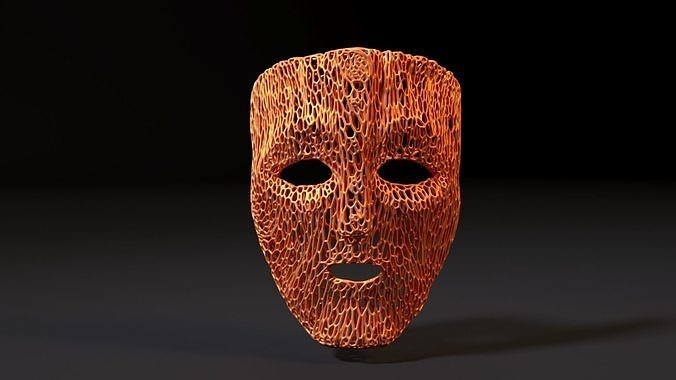 Loki mask 3D model 3D printable | CGTrader