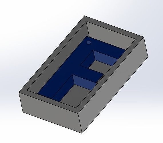 3D key Chain Mold 3D model 3D printable | CGTrader