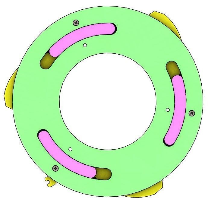 3DP3BLRD60A Mechanical shutter for 3d printing 3D model 3D printable ...