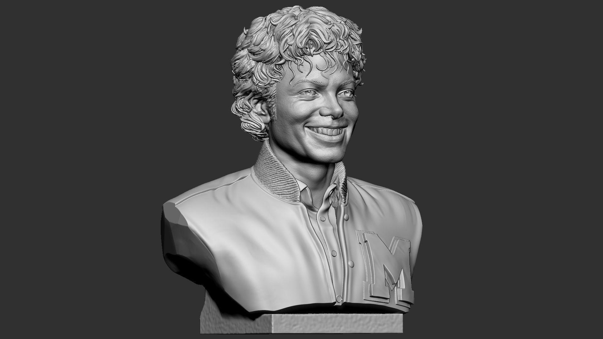 Michael Jackson 3D model 3D printable | CGTrader