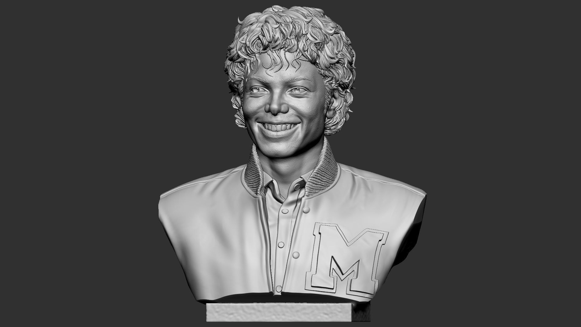 Michael Jackson 3D model 3D printable | CGTrader