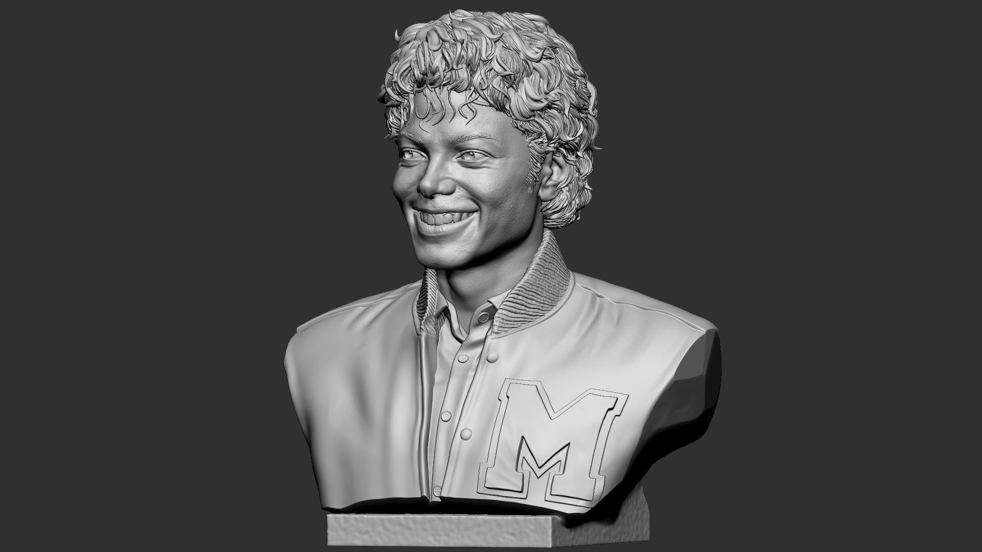 Michael Jackson 3D model 3D printable | CGTrader