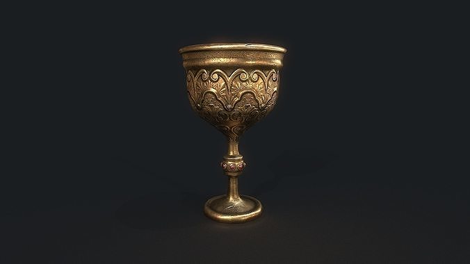 3D model Medieval Old Cup VR / AR / low-poly | CGTrader