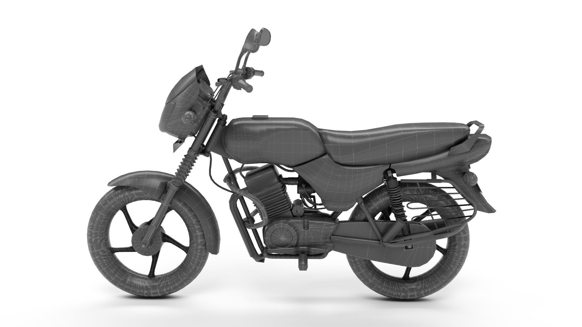 3D model Bajaj CT 100 VR / AR / low-poly | CGTrader