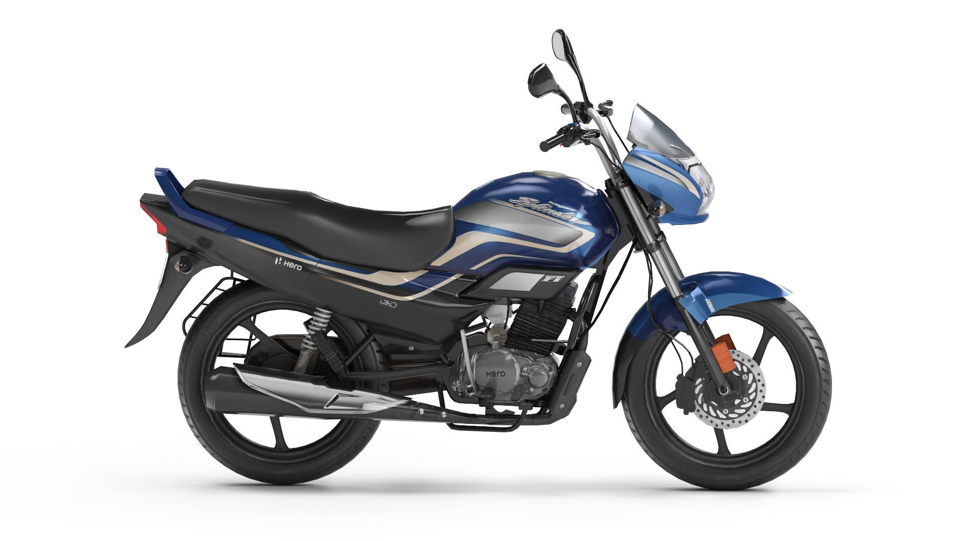 3D model Hero Super Splendor VR / AR / low-poly | CGTrader