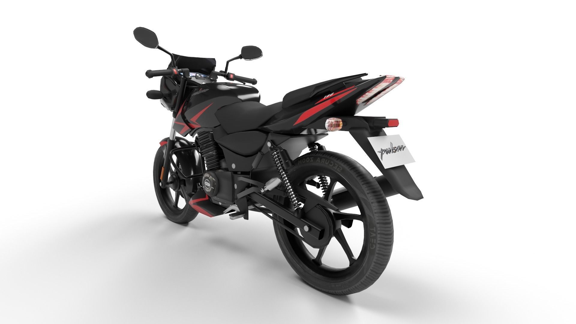 3D model Bajaj Pulsar 150 VR / AR / low-poly | CGTrader