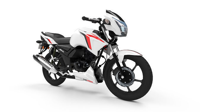 3D model TVS Apache 160 VR / AR / low-poly | CGTrader