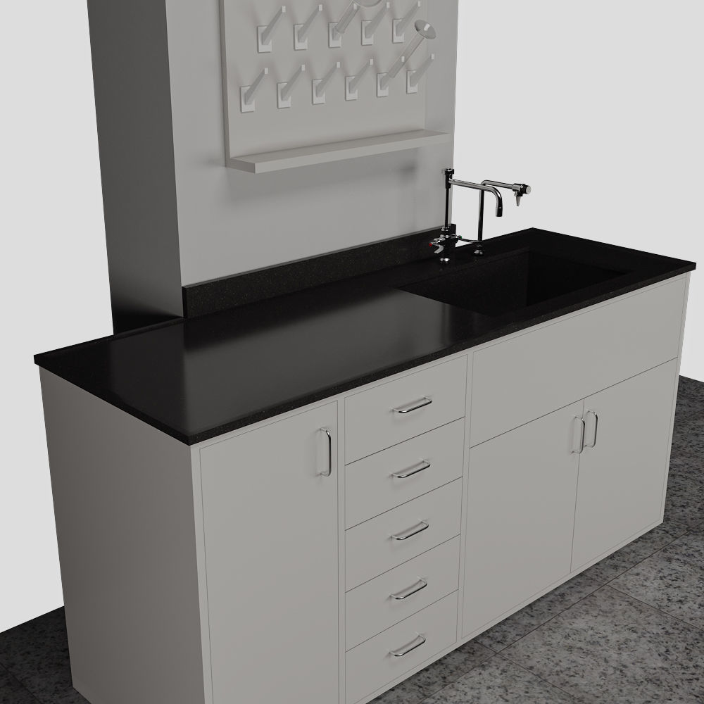 Laboratory Sink 3D model 3D model | CGTrader