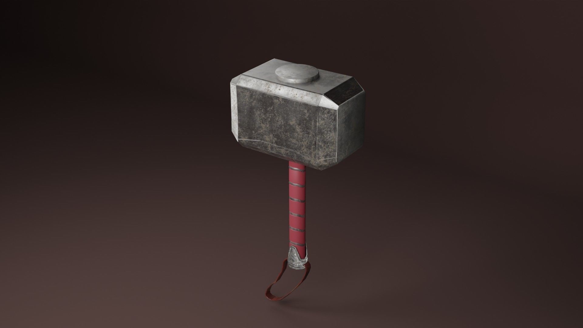 thor hammer 3D model | CGTrader