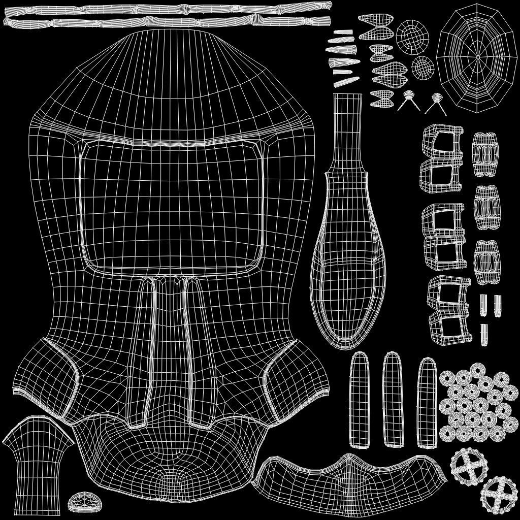 3D model Steampunk High Heel Platform Boots VR / AR / low-poly | CGTrader