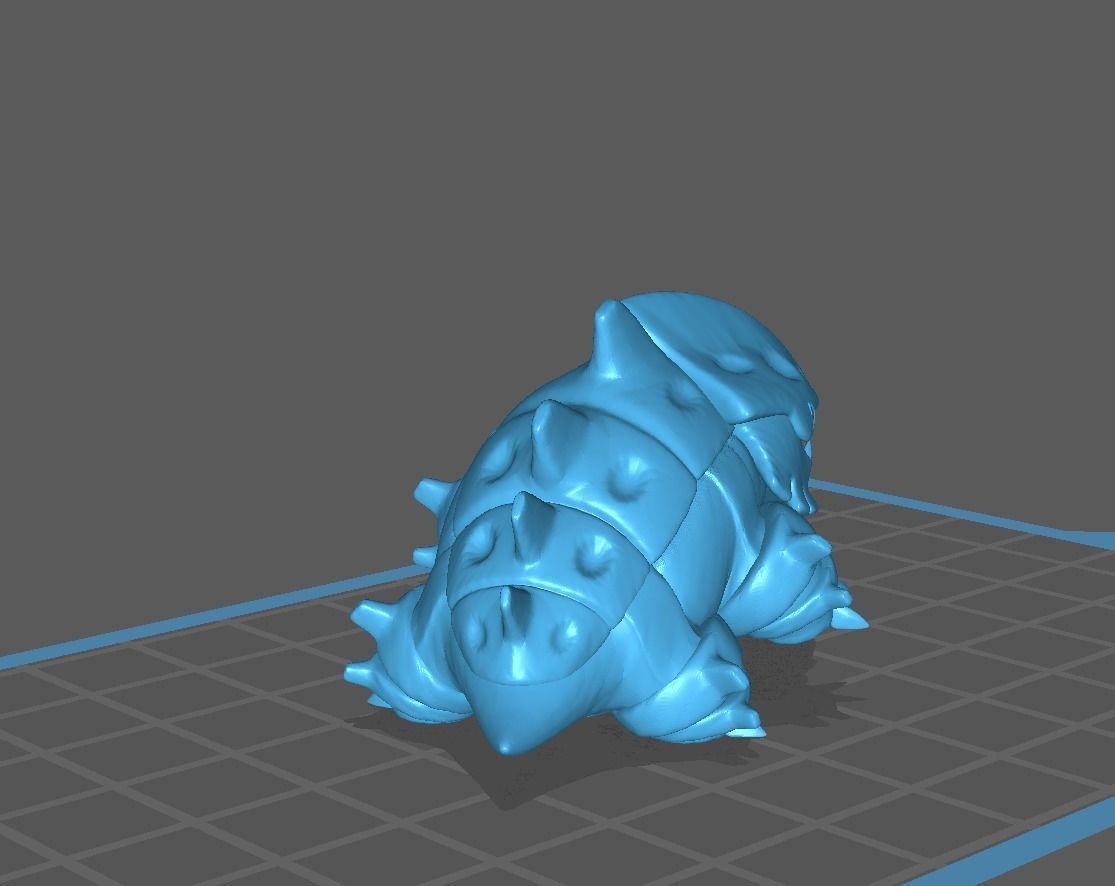 Lairon pokemon 3D print model 3D model 3D printable | CGTrader