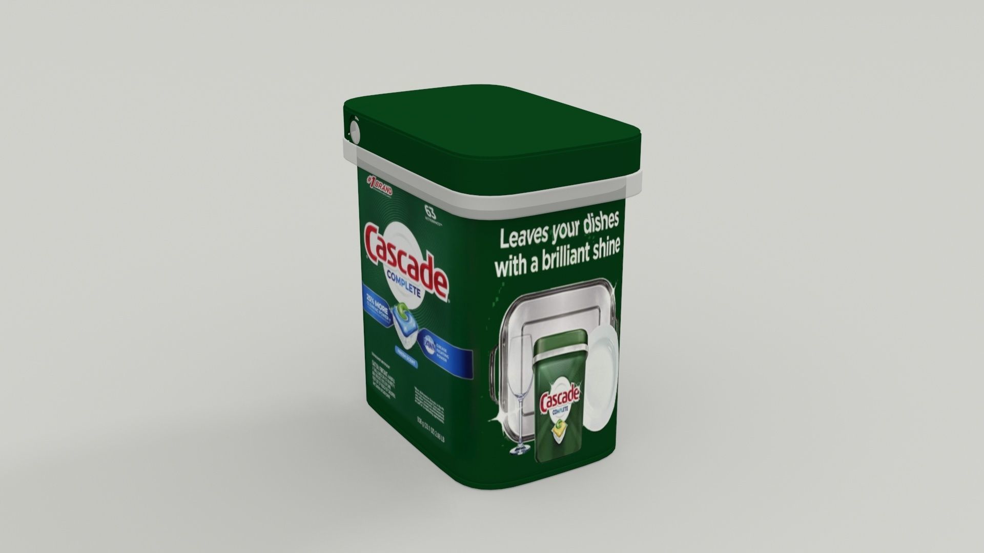 3D model Cascade Power Clean VR / AR / low-poly | CGTrader