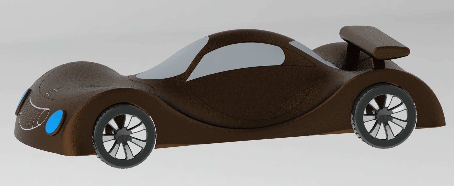 Plastic car for children Layza 3D model 3D printable | CGTrader