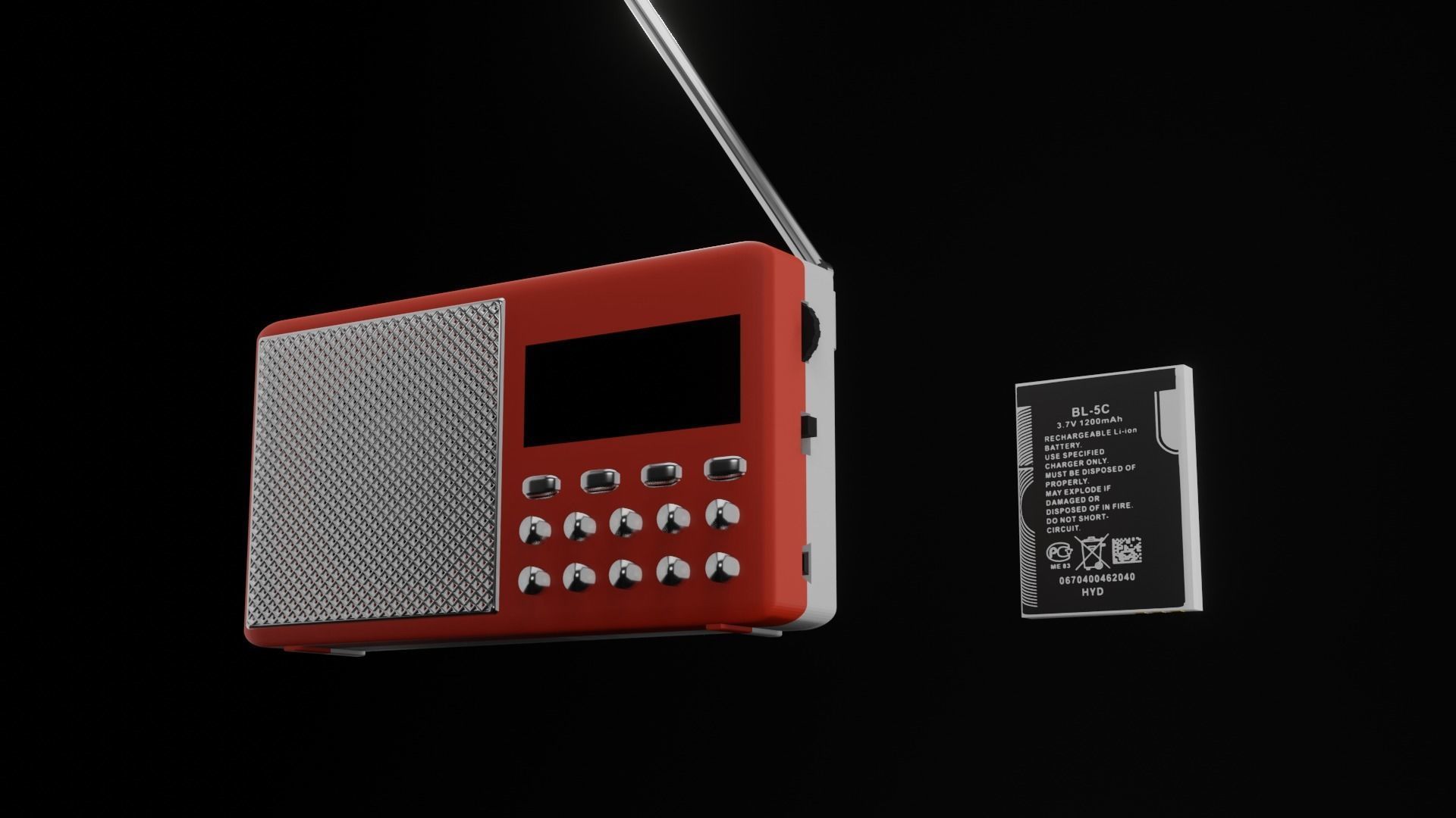 Radio 3D model 3D model | CGTrader