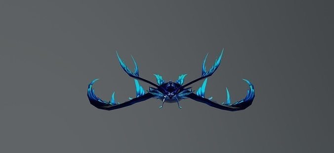 3D model Sky Manta Ray Fantasy VR / AR / low-poly | CGTrader