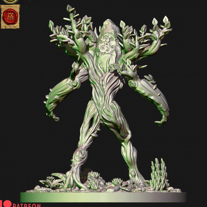wood elf treekin 3D model 3D printable | CGTrader