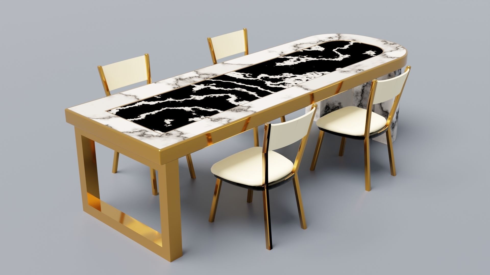 3D Dining Table 3D model | CGTrader