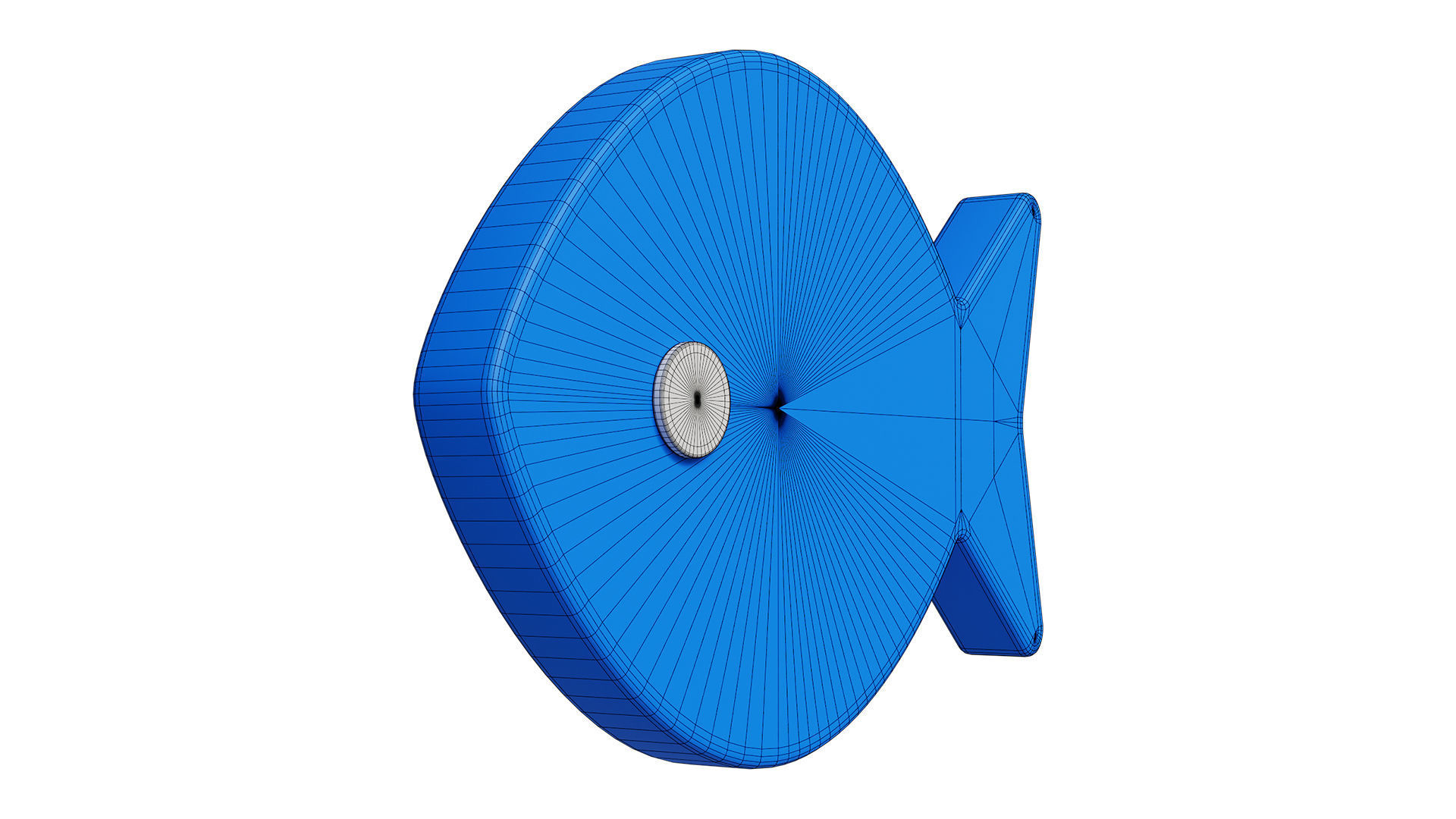 3D model Fish icon VR / AR / low-poly | CGTrader