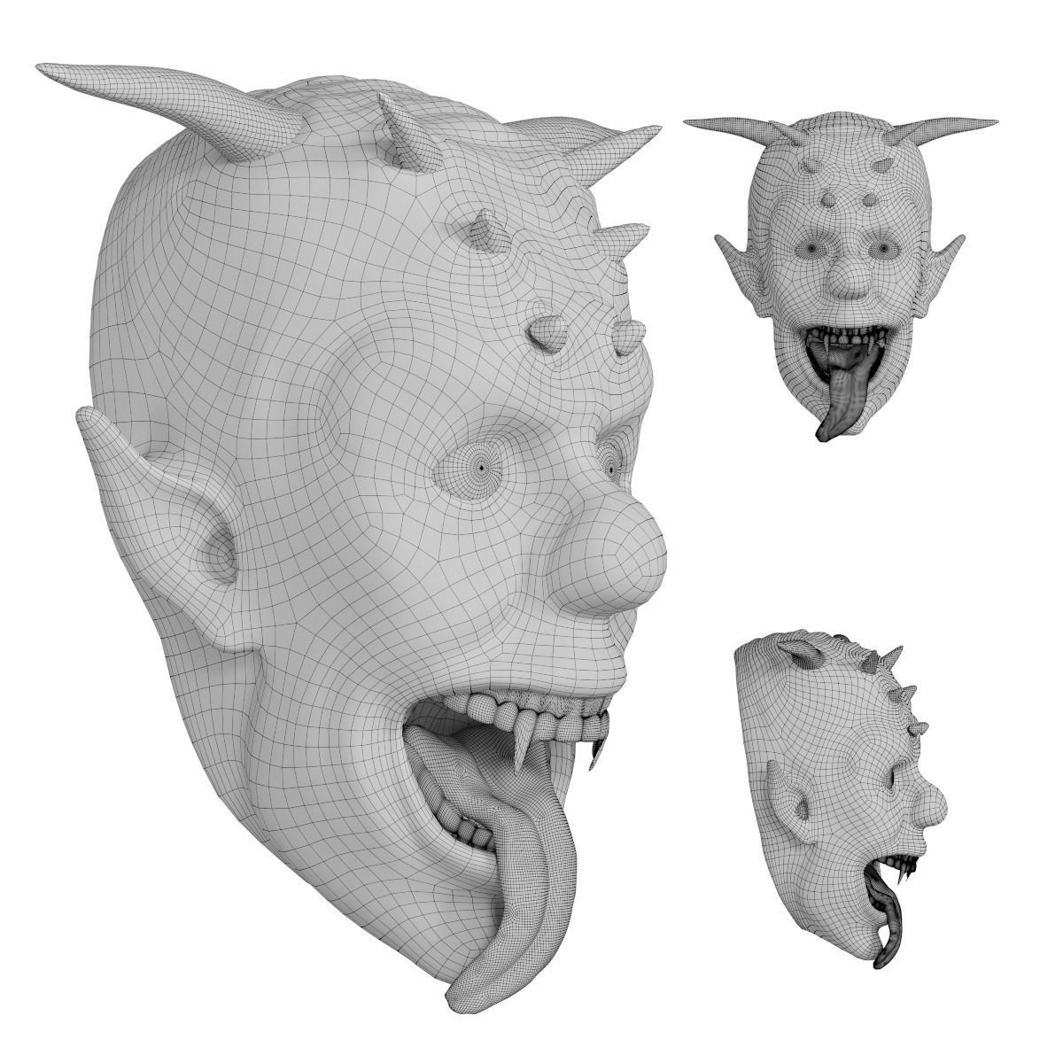 Wall Object Nightmare 3D model | CGTrader