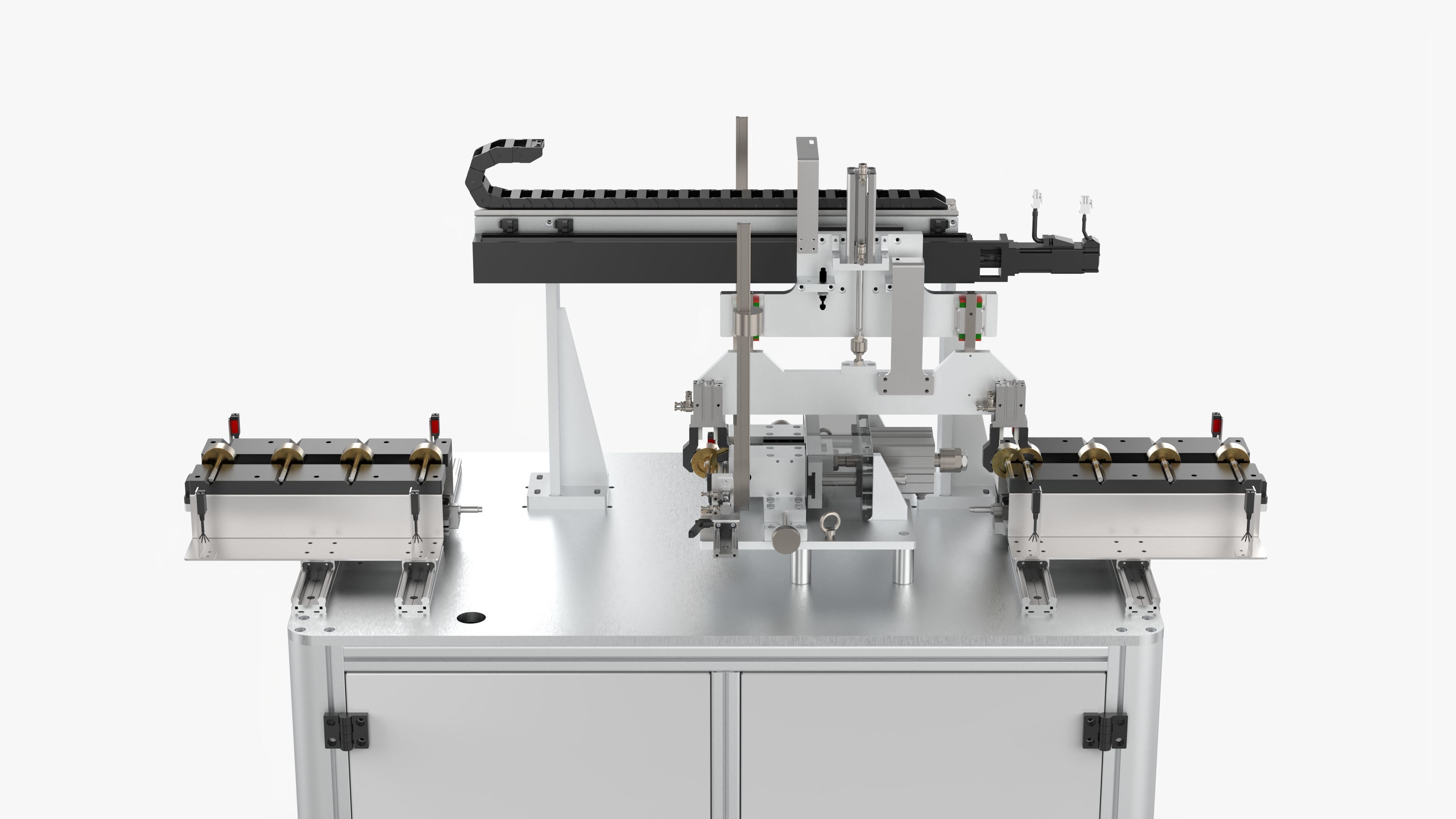 Automatic Permanent Magnet Rotor Spring Assembly Machine 3D model ...